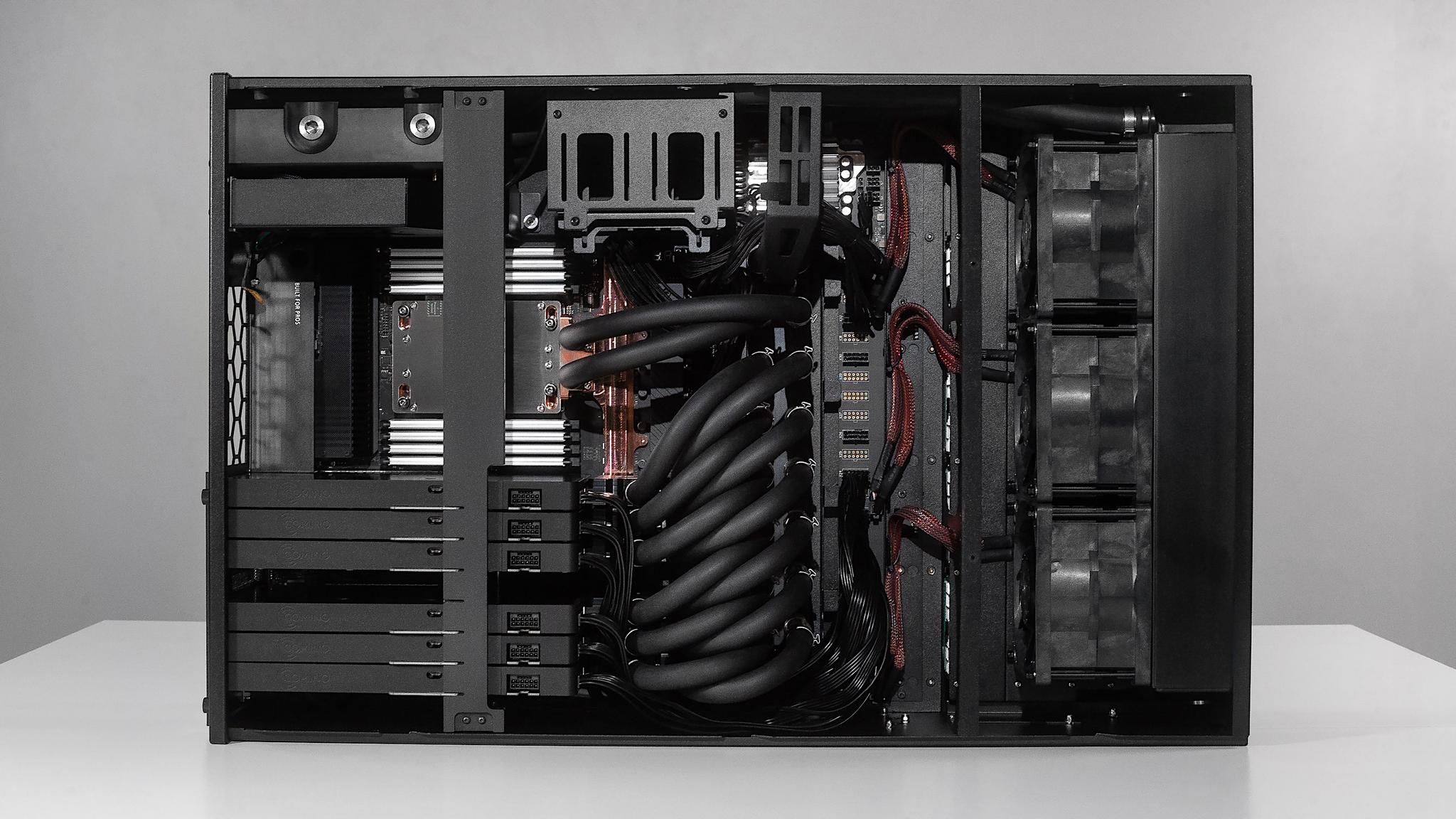 Workstation with AMD Radeon AI PRO R9700